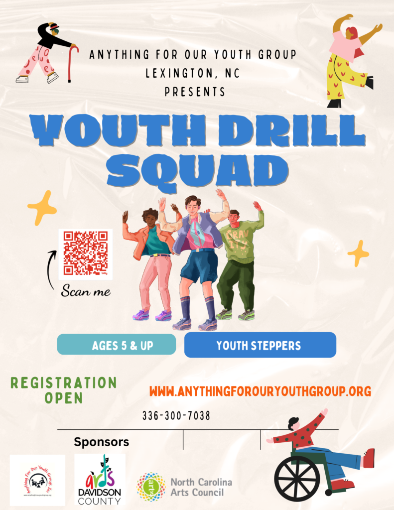 Youth Drill Step Team – Anything For Our Youth Group, Inc.